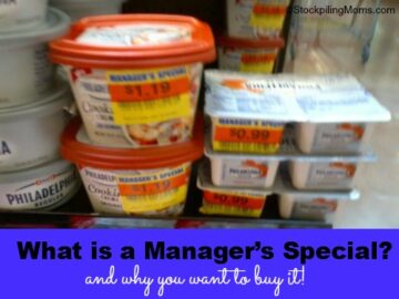 What is a Manager's Special? - STOCKPILING MOMS™