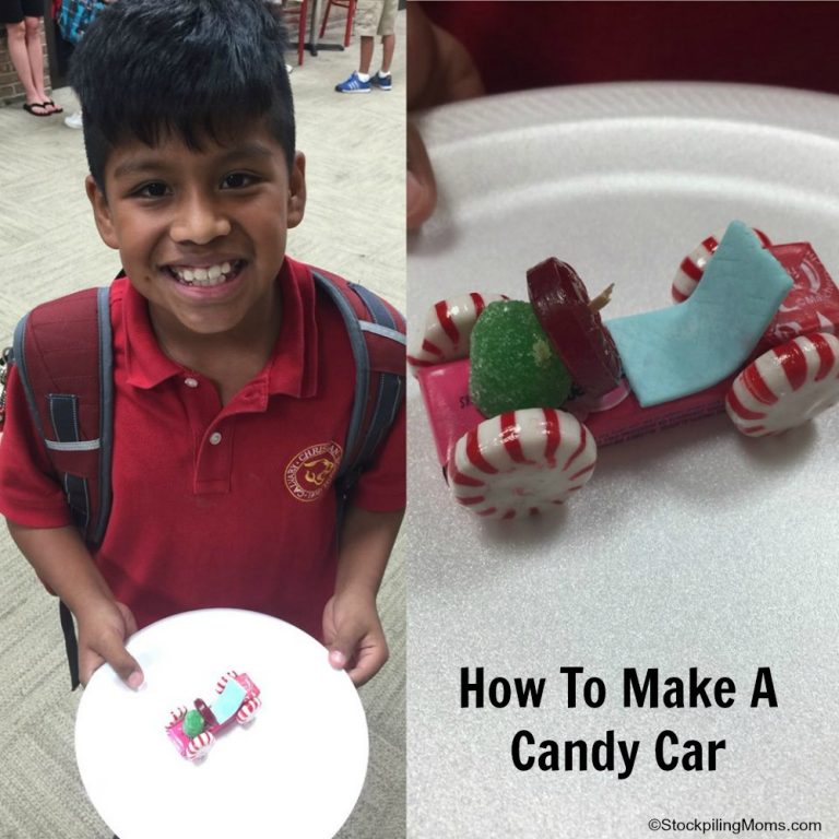 How To Make A Candy Car - STOCKPILING MOMS™