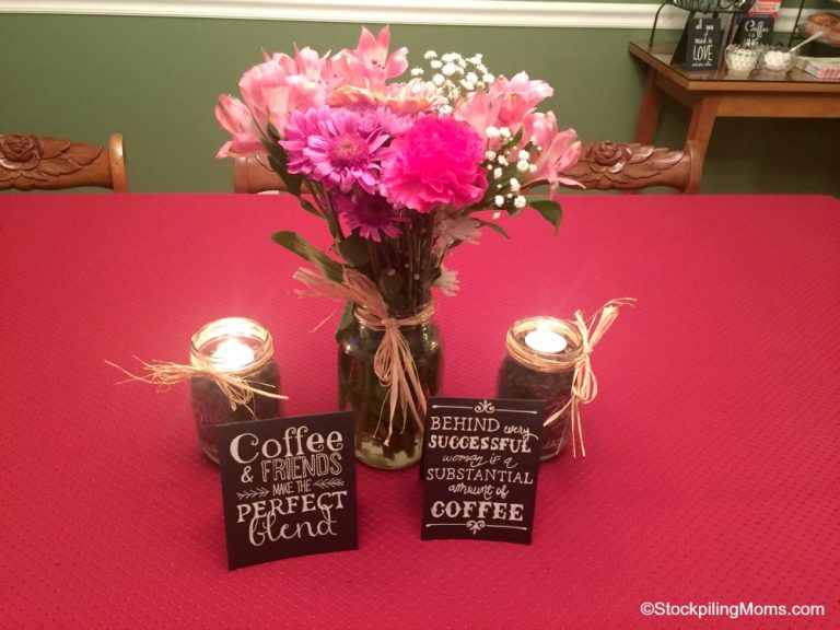 DIY Coffee Bean Mason Jar Centerpiece - STOCKPILING MOMS™ DIY Coffee Bean Mason Jar Centerpiece - STOCKPILING MOMS™